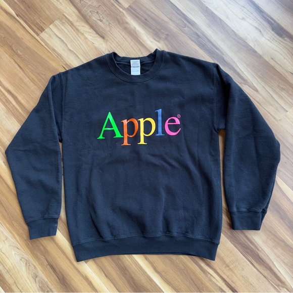 Gildan | Shirts | Vintage Apple Sweatshirt Iphone Mac Ipad Watch ...